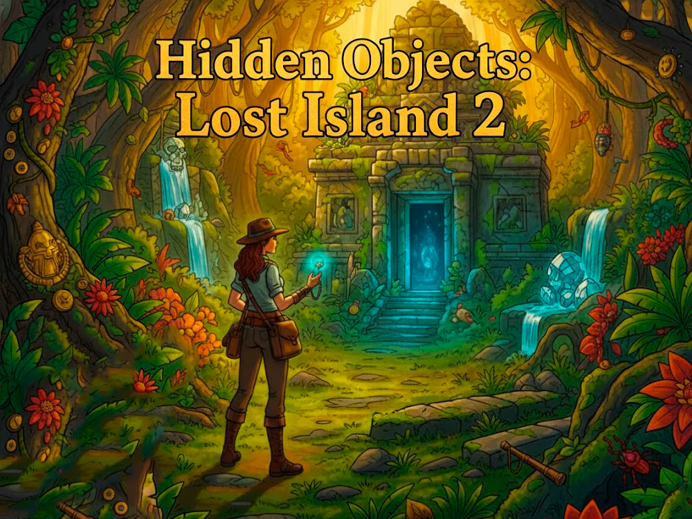 Hidden objects: Lost Island 2 🕹️ Juga en línia a SGameS
